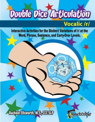 Double-Dice Articulation Vocalic /r/ | Great Ideas for Teaching