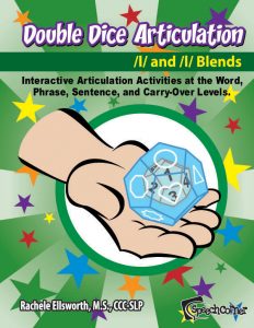 Double Dice Articulation /l/ and /l/ Blends | Great Ideas for Teaching
