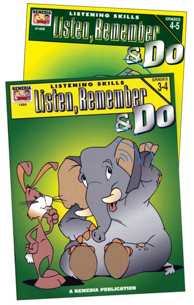 Listen, Remember and Do – 2 Book Set | Great Ideas for Teaching